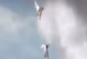 VIDEO: TWO ANGELS CAUGHT ON CAMERA FLYING IN BRAZIL?