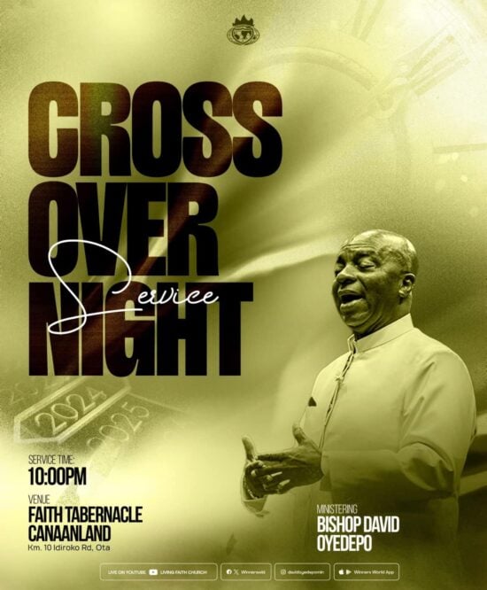 Winners Chapel Crossover Night Service Live 2024-2025 » FLATIMES