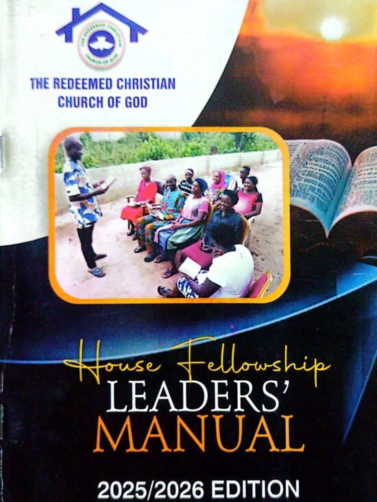 RCCG House Fellowship Leader Manual 7 September 2025: Ingratitude ...